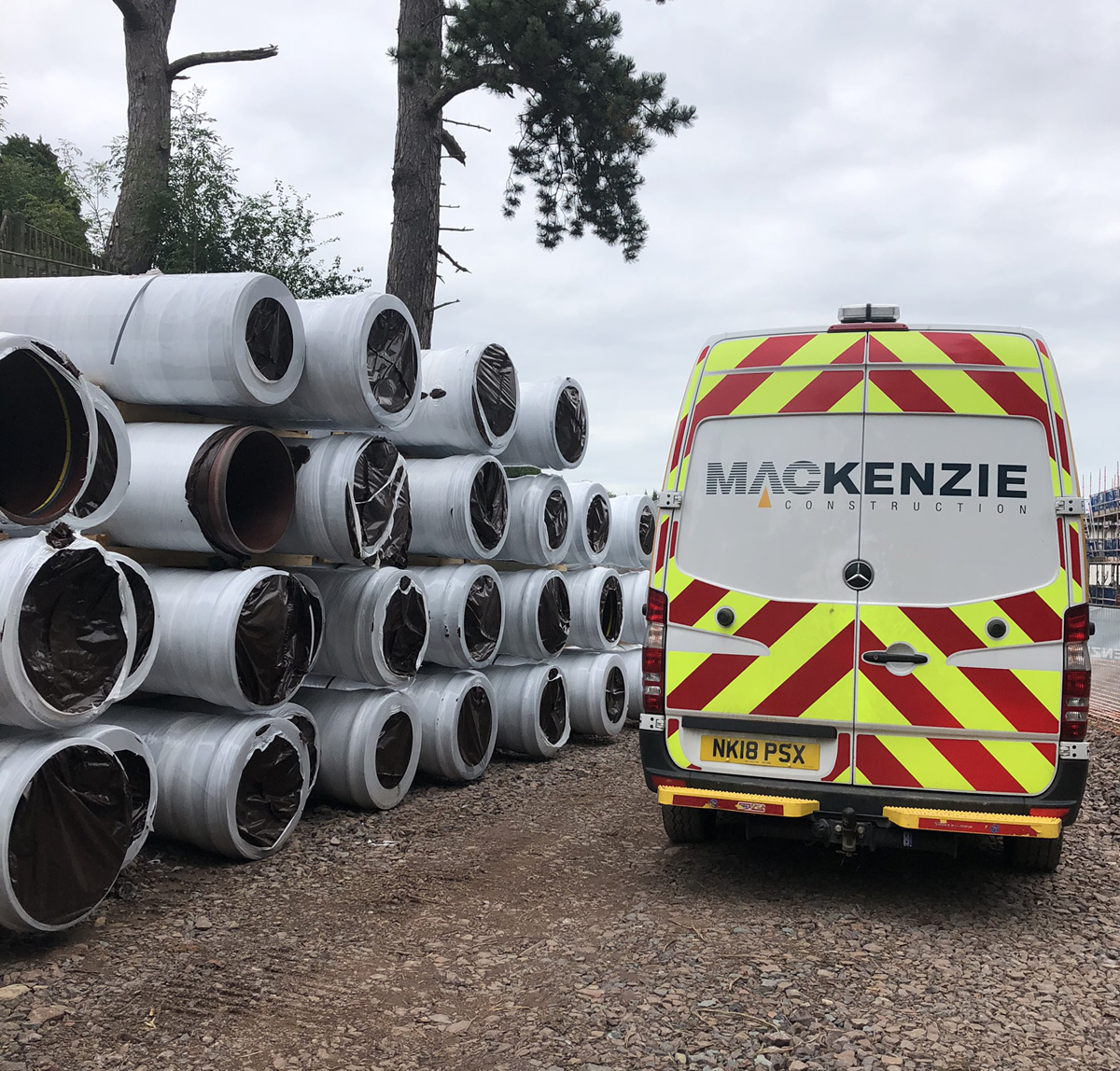 Mackenzie Construction very impressed with HS Pipe at Cala Homes site ...